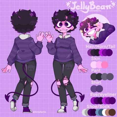 Jellybean💜 In 2023 Cartoon Art Styles Jelly Beans Anime