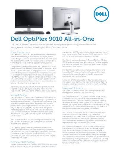 Dell Optiplex All In One Dell Partnerdirect