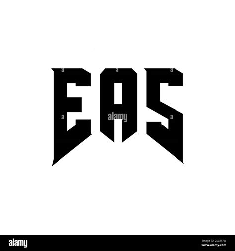 Eas Letter Logo Design For Technology Company Eas Logo Design Black
