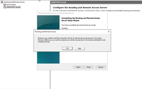 Routing And Remote Access Server Setup Wizard Need Help Active Directory Server Academy