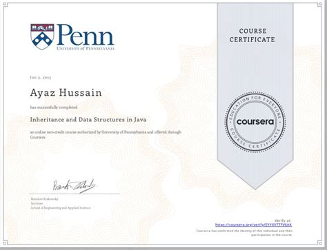Finished Java Course On Inheritance And Data Structures Ayaz Hussain Posted On The Topic