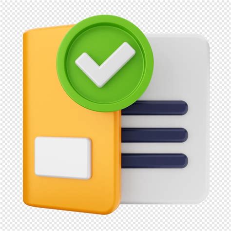 Premium Psd 3d Folder Document File