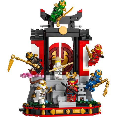 Lego 71866 Ninja Character Display 15th Anniversary Ninjago Tates
