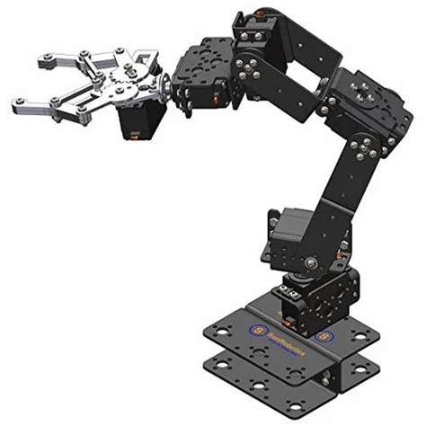SunRobotics Aluminium Alloy Based 4DOF 6DOF Robotic Arm DIY Kit
