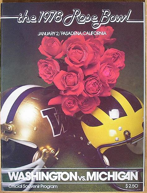 Vintage Football Bowl Game Programs And Pennants