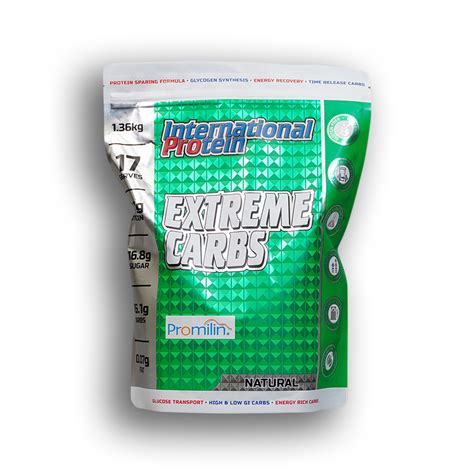 Natural Extreme Carbs International Protein Discounted Supplements