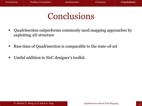 Ppt Quadrisection Based Task Mapping On Many Core Processors For
