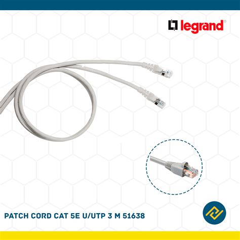 Patch Cord Cat 5e U Utp 3 M 51638