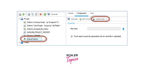 Report Analysis In HP ALM Scaler Topics