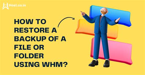 How To Restore A Backup Of A File Or Folder Using Whm