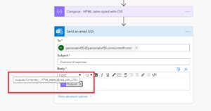 Styling A HTML Table In Power Automate Imenos