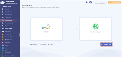 how to backup mysql to wasabi automatically