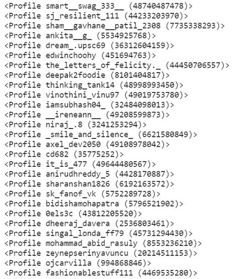 Introduction To Instaloader Module In Python Geeksforgeeks