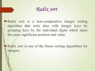 Sorting ppt | PPT