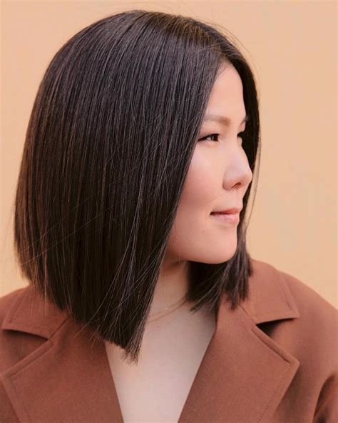 Layered Bob For Round Face