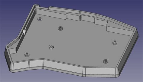 Sofle V2 Case With Lids By Roundcircle Download Free Stl Model