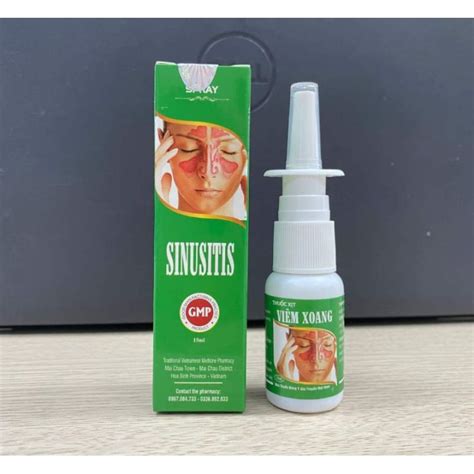 Sinusitis Spray No More Nasal Discharge And Relieve Facial Pain Fever
