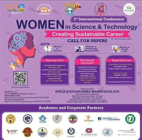 Mayur Sevak On Linkedin Internationalconference Women Science