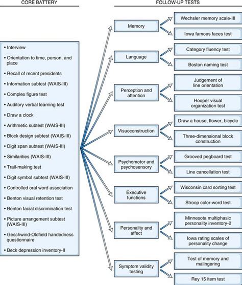 Neuropsychology Neupsy Key