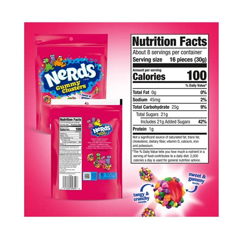 Sweet As Rainbow Nerds Gummy Clusters 141g