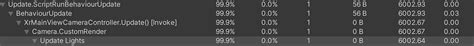 Profiling Spikes For Camera CustomRender Update Lights Unity Engine Unity Discussions