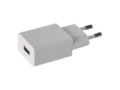 Síťový Adaptér Na Usb 5v 1a Bílý Tv Products Cz