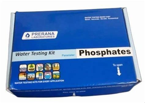 Phosphate Water Testing Kit At ₹ 1721piece Water Testing Kits In Yamuna Nagar Id 2854352859712