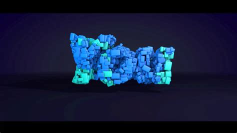 3d Morphing Text Youtube