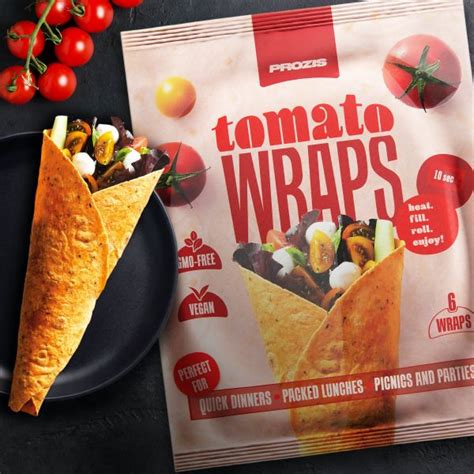 Prozis 6 X Wrap De Tomate Tomate Kuantokusta