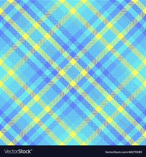 Pattern Fabric Textile Of Tartan Texture Check Vector Image