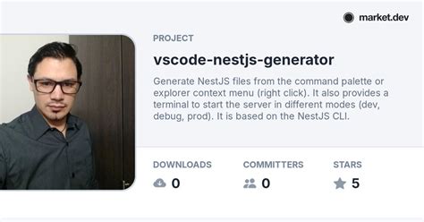 Vscode Nestjs Generator Ecosystem Directory Marketdev