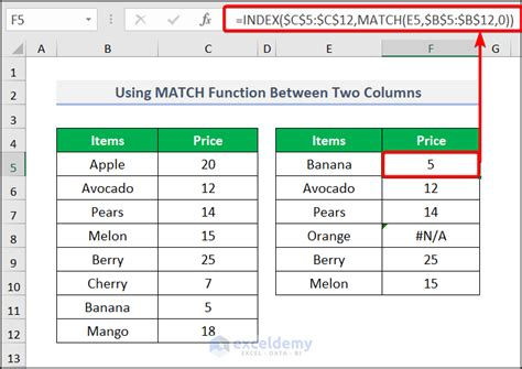 Excel Matches Between Two Columns At Beulah Insley Blog
