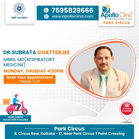 Apollo 🌬️ Breathe Easy With Dr Subrata Chatterjee At Apollo Clinic Park Circus 🌬️ 🌟 Dr