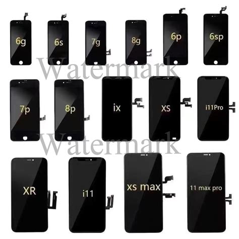 터치 스크린 Lcd 디스플레이 유리 어셈블리 교체 부품 아이폰 X Xs Xr 11 Xs 맥스 11 프로 11 프로 맥스 Aaa 1 개 Aliexpress