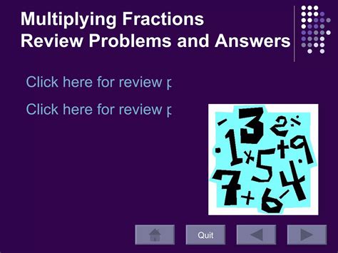 Fractions Power Point PPT Education