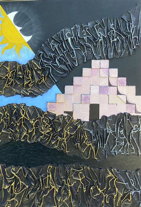 Egyptian Eclypse Mixed Media By Veronica Morris Pixels