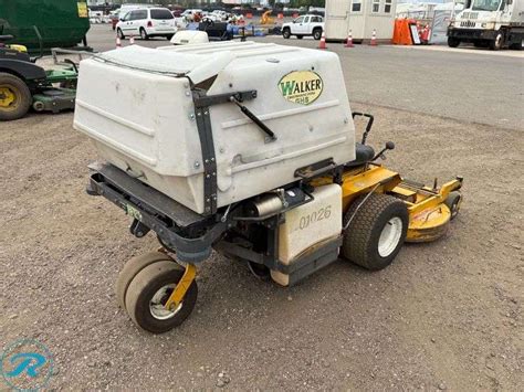 2000 Walker Mtghs Rwd Ride On Zero Turn Mower Roller Auctions