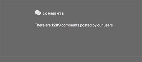 How To Display The Total Number Of Comments In Wordpress