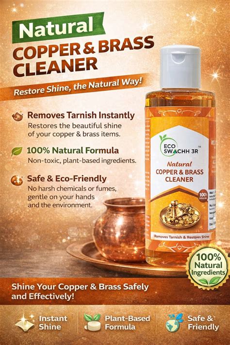 Ecoswachh 3r Natural Copper And Brass Cleaner Brics Bio Llp