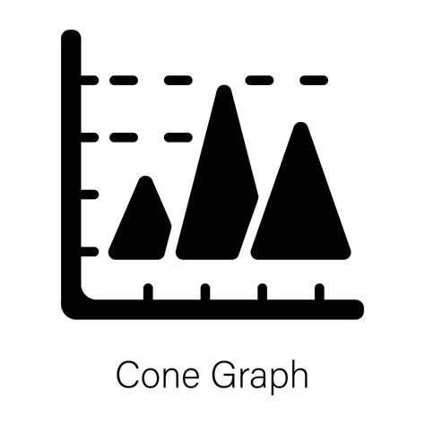 Trendy Cone Graph 45884449 Vector Art At Vecteezy