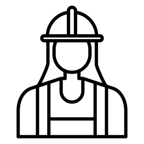Premium Vector Female Engineer Vector Illustration
