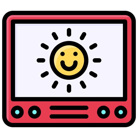 Touch Screen Generic Outline Color Icon