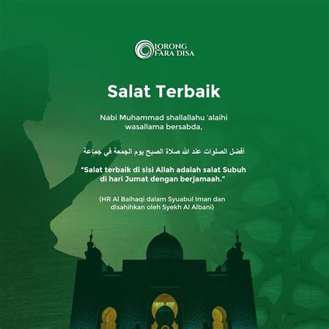 Lorong Faradisa 🕌 Salat Terbaik Nabi Muhammad