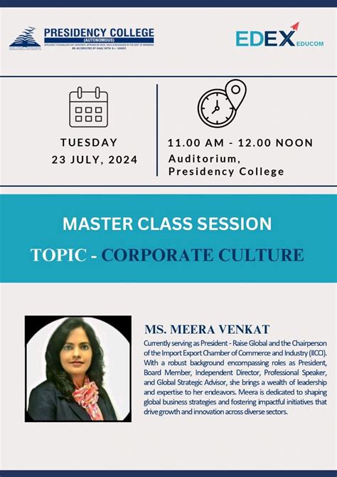 🌟 Embracing Corporate Culture Gratitude To Our Master Class Speaker 🎓