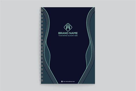 Black Color Notebook Cover Design 26325944 Vector Art At Vecteezy