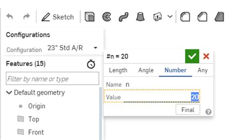 Assistance With Configuration — Onshape