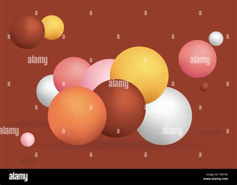 3d Figures Realistic Vector Primitives Composition Abstract Minimalism
