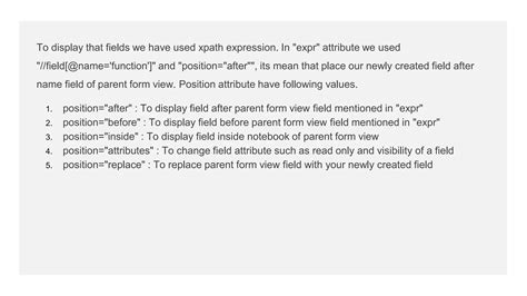 View Inheritance In Odoo 15 Ppt