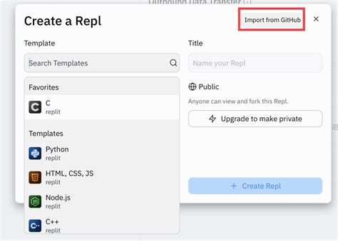 [c언어 replit] replit github 연동하기 replit github push방법