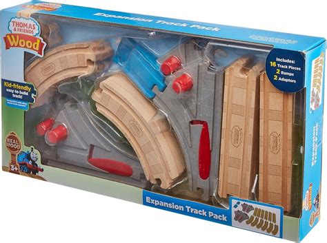 Thomas And Friends Wood Expansion Train Track Set Multicolor Fkf55
